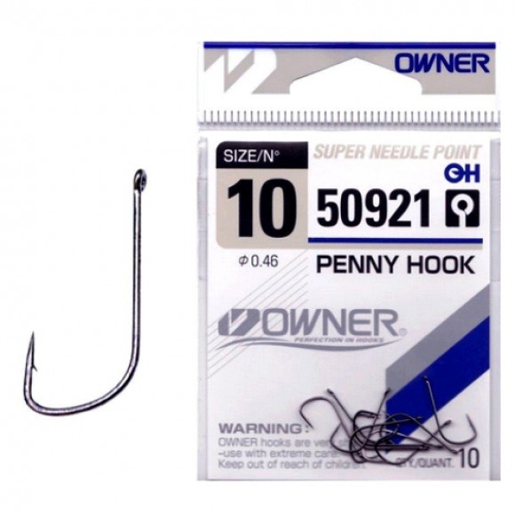 Αγκίστρια PENNY HOOK OWNER 50921 - OWNER.50921 | Fishing-online.gr